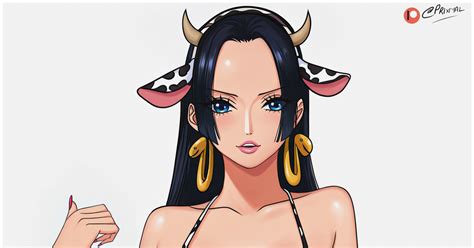Illustration Boa Hancock Cow Girl One Piece Prixmalのイラスト Pixiv