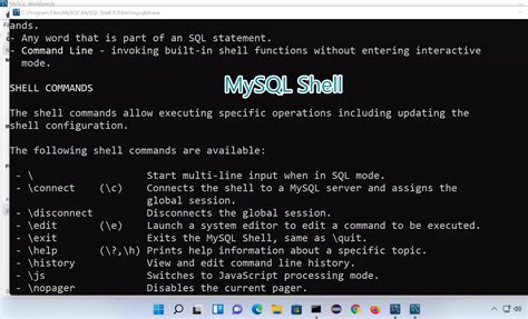 Different MySQL Components TestingDocs