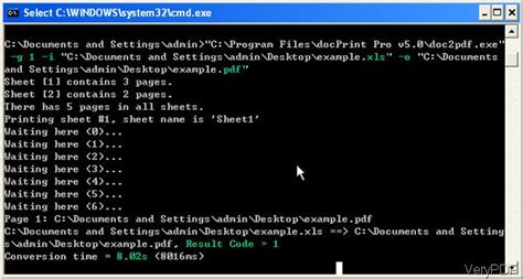 how to convert specific excel sheet to pdf file verypdf knowledge base