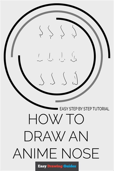 How To Draw An Anime Nose Easy Step By Step Tutorial In 2024 Anime Nose Drawing Tutorials