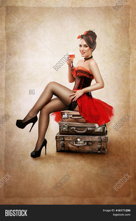 Hot Retro Pinup Girl Image And Photo Free Trial Bigstock