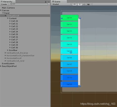 【unity】优化ugui 滚动条scrollrect（高效复用） loopverticalscrollrect 刷新数据源 csdn博客