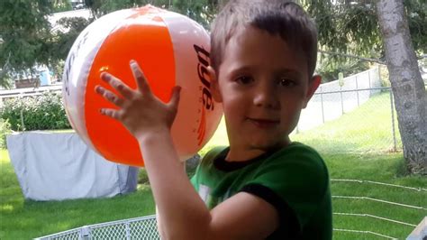Beach Balls Trick Shots Youtube