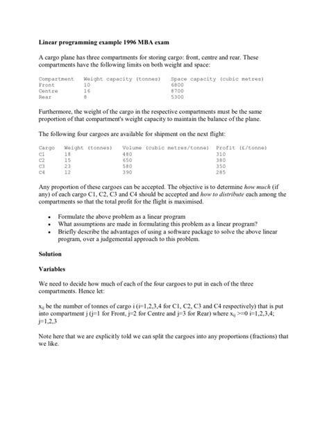 linear programming formulation examples pdf ct scan linear programming