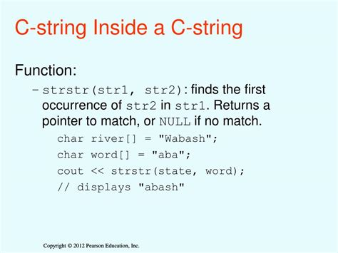 ppt chapter 10 characters c strings and more about the string class powerpoint presentation