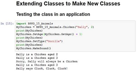 How To Extend Classes To Make New Classes In Python Dummies