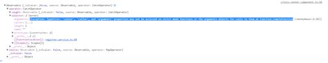 javascript angular 2 exception typeerror caller callee and arguments properties may