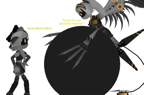 Cyn Feeds J 22 Murder Drones Vore By Queenmothravore On Deviantart