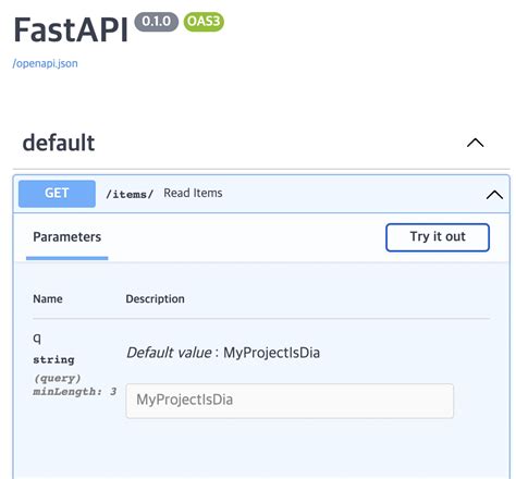 fastapi 공식문서 따라하기[6] query parameters and string validations 민석강