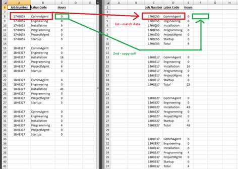 Excel VBA To Match Row Data From Two Columns In Two Different Workbooks