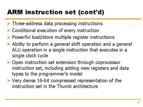 arm introduction instruction set architecture aleksandar milenkovic email
