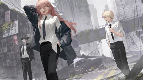 Power Denji Aki Hayakawa 4K 1241j Wallpaper PC Desktop
