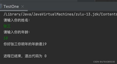 java基础学习例程：读取输入 java读取输入 csdn博客
