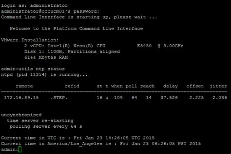 Solved NTP Settings Cisco Community
