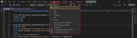 how to run asp core web application in docker container jayant tripathy