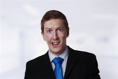 Face Plaster Stock Image Image Of Funny Plaster Adult 24520805