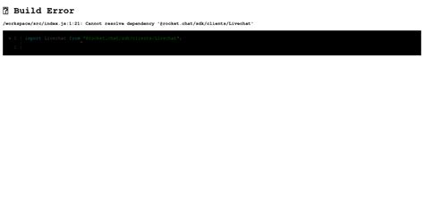Rocket Chat SDK Forked Codesandbox