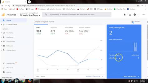 Google Analytics Tutorial Beginner Guide YouTube
