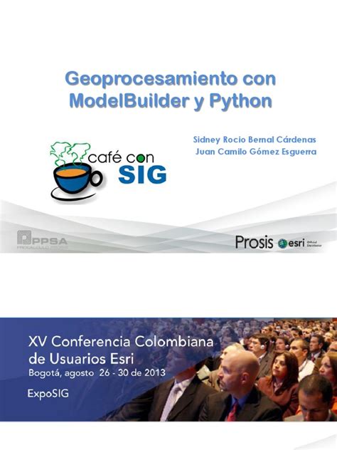 geoprocesamiento sig pdf python lenguaje de programación arc gis