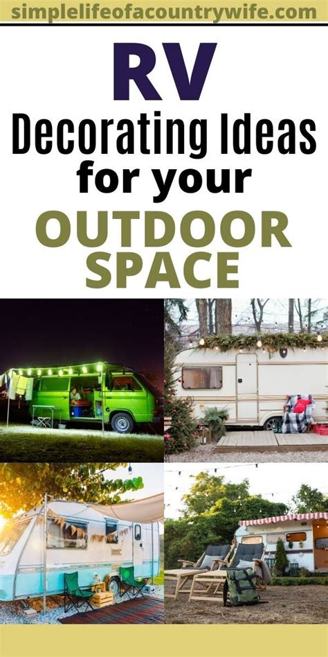 15 Rv Patio And Campsite Decorating Ideas Artofit