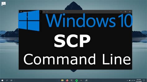 Secure Copy Protocol SCP Transfer Files Using SSH Command Line On