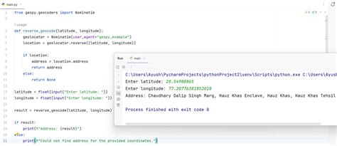 2 Easy Python Codes To Access Latitude Longitude Console Flare Blog
