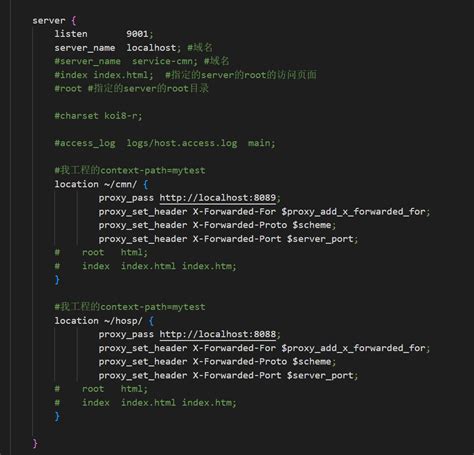 springboot多模块配置nginx ꧁༺星星的轨迹方程式༻꧂ 博客园