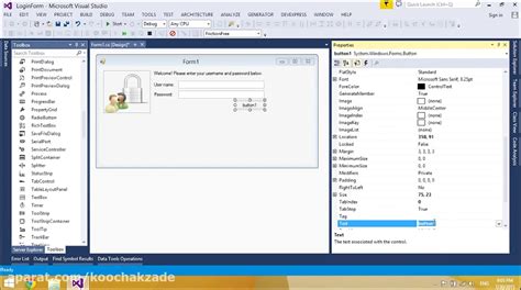 c tutorial create login form with sql server foxlearn