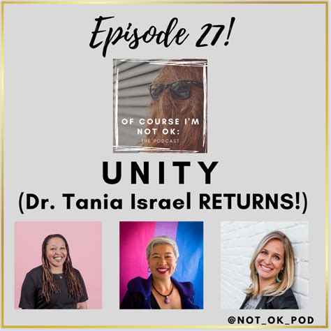 Podcasts With Dr Tania Israel Tania Israel