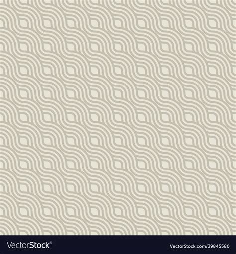 Curved Lines Seamless Pattern Royalty Free Vector Image