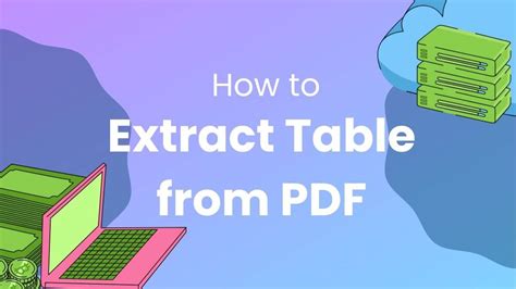 5 Ways To Extract Tables From PDF Without Format Loss UPDF