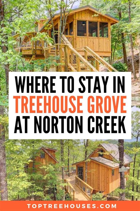 16 Best Treehouse Rentals At Treehouse Grove At Norton Creek Gatlinburg Tn Top Treehouses