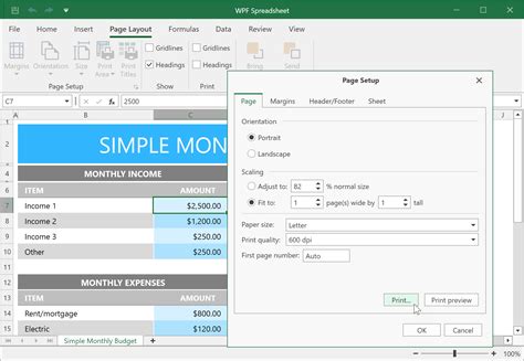 wpf spreadsheet wpf controls devexpress documentation