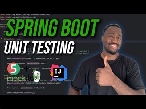 Spring Boot Testing Rédiger des Tests Unitaires en utilisant JUnit 5