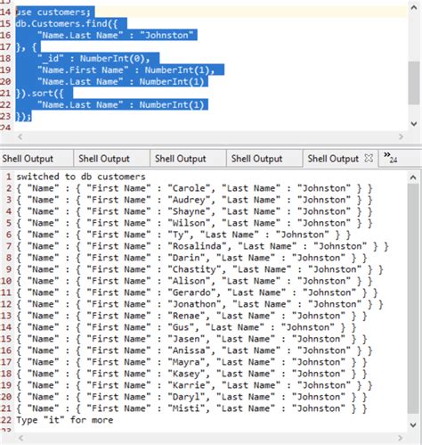 How To Write And Query In Mongodb