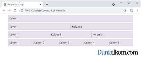 Tutorial Bootstrap Part 5 Pengertian Bootstrap Grid System