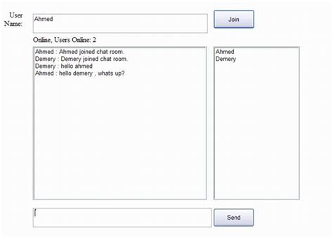 asp ajax chat application codeproject