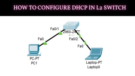 How To Configure DHCP On A Cisco L2 Switch Configure DHCP Server In