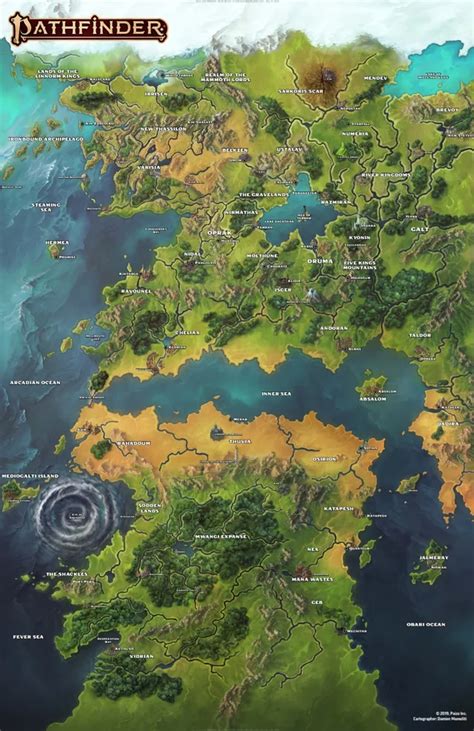 The New Map Looks Amazing Pathfinder2e Pathfinder Maps Fantasy