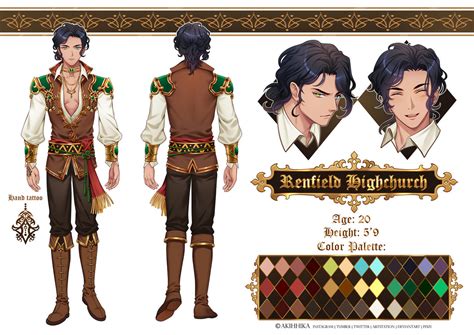 Character Sheet Commission By Akihhika On Deviantart
