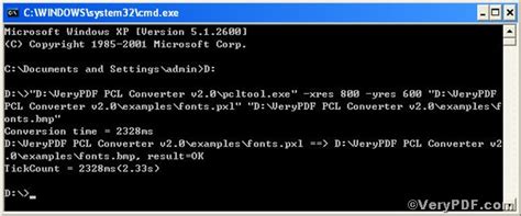 Convert Pxl To Bmp And Set Resolution Via Command Line VeryPDF