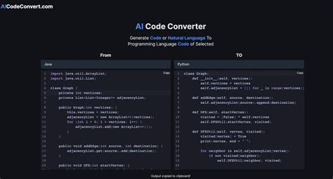 ai code translator。 可实现数十种编程语言的互相切换，支持 gpt 3 5 和 gpt 4。 github： mckaywrigley ai code