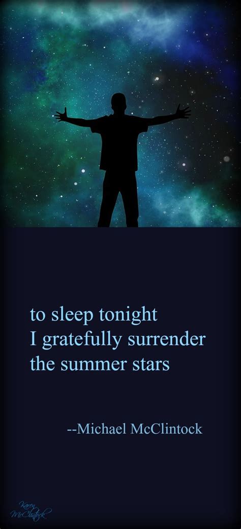 Haiku Poem To Sleep Tonight By Michael Mcclintock Haiku Poems Writing Poetry Very Short