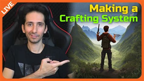 is craft system too much for my open world survival rpg game devlog [live 14] youtube
