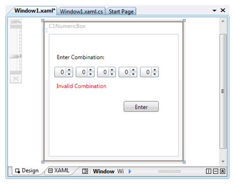 quick start componentone input library for wpf