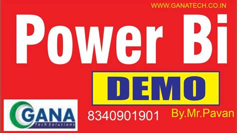 Power BI Demo Power Bi Introduction What To Learn To Get Job In