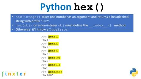 python integer to hex — the ultimate guide chris