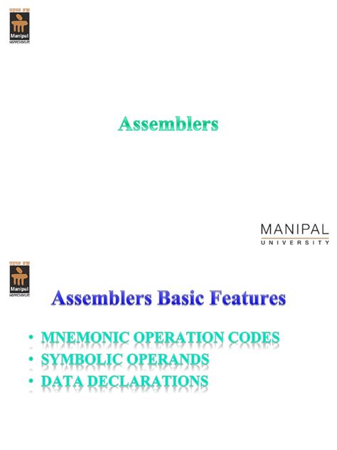 assemblers 3 pdf assembly language computer program