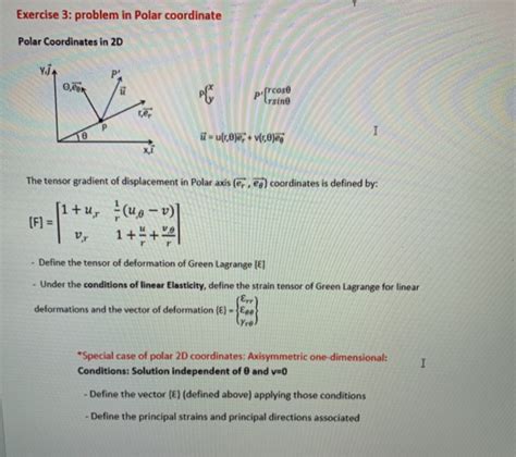 solved exercise 3 problem in polar coordinate polar