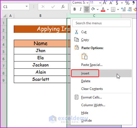 How To Shift Cells In Excel 5 Easy Methods ExcelDemy